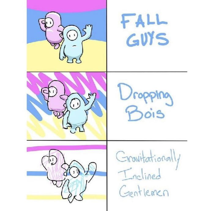 Fall guys meme - 9GAG