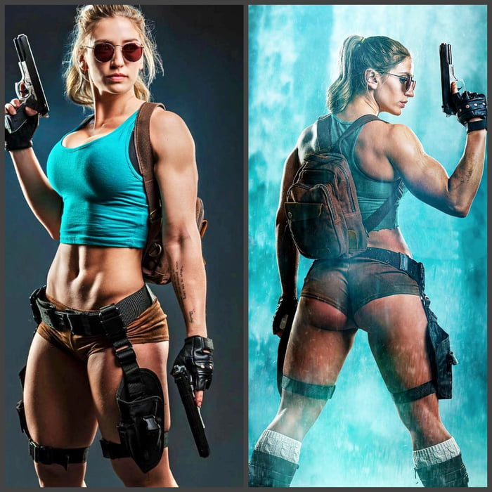 Lara Croft by Alyssa Loughran - 9GAG