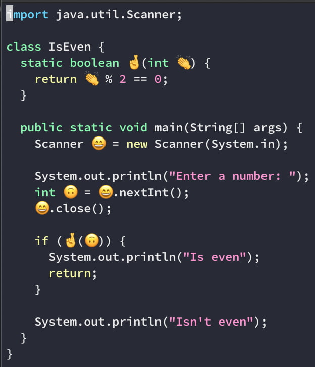 Java with Emoji - 9GAG