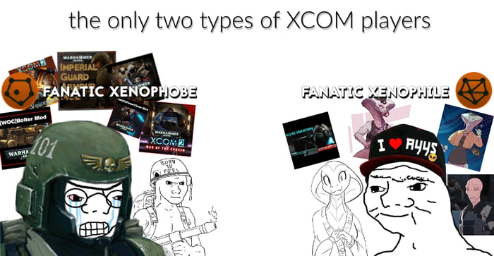 Ah ah xeno go lewd - 9GAG