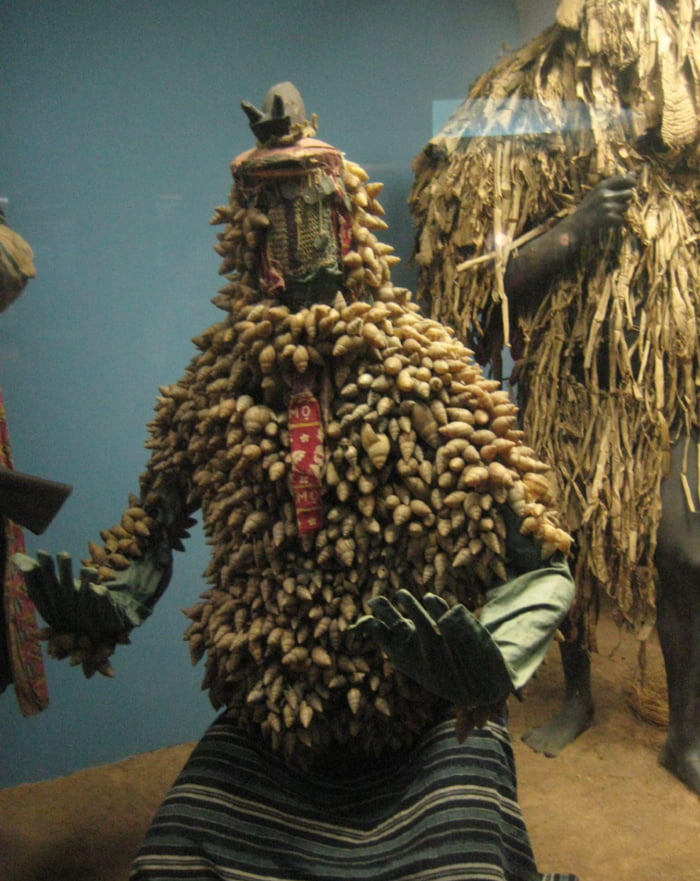 This African Shell Armor from Oddly Terrifying - 9GAG