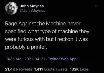 My first printer was HP Deskjet 610c. - 9GAG