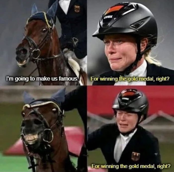 That neighed hard - 9GAG