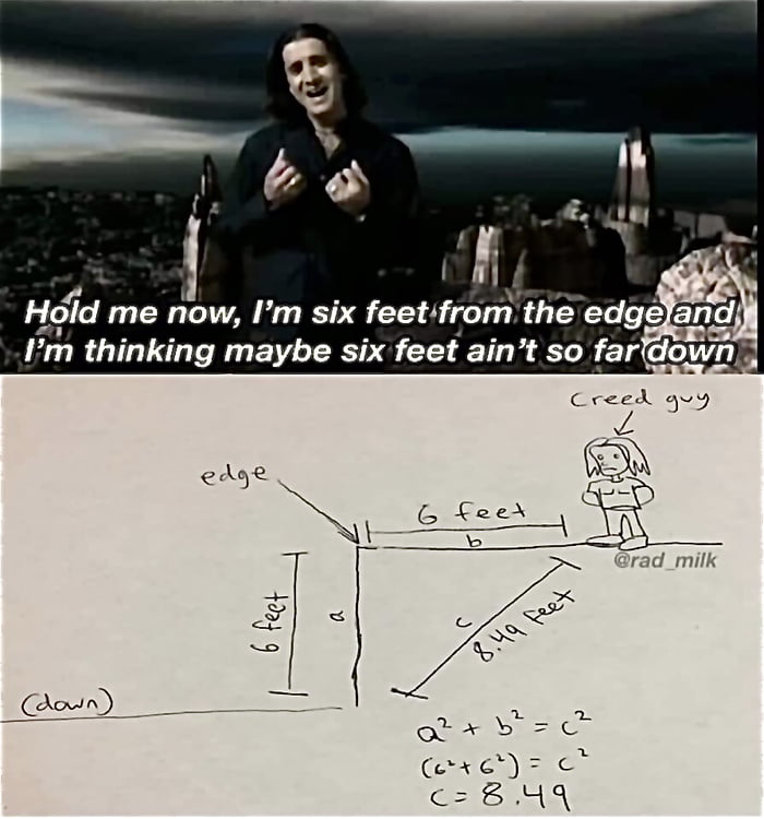 Creed can’t math - 9GAG