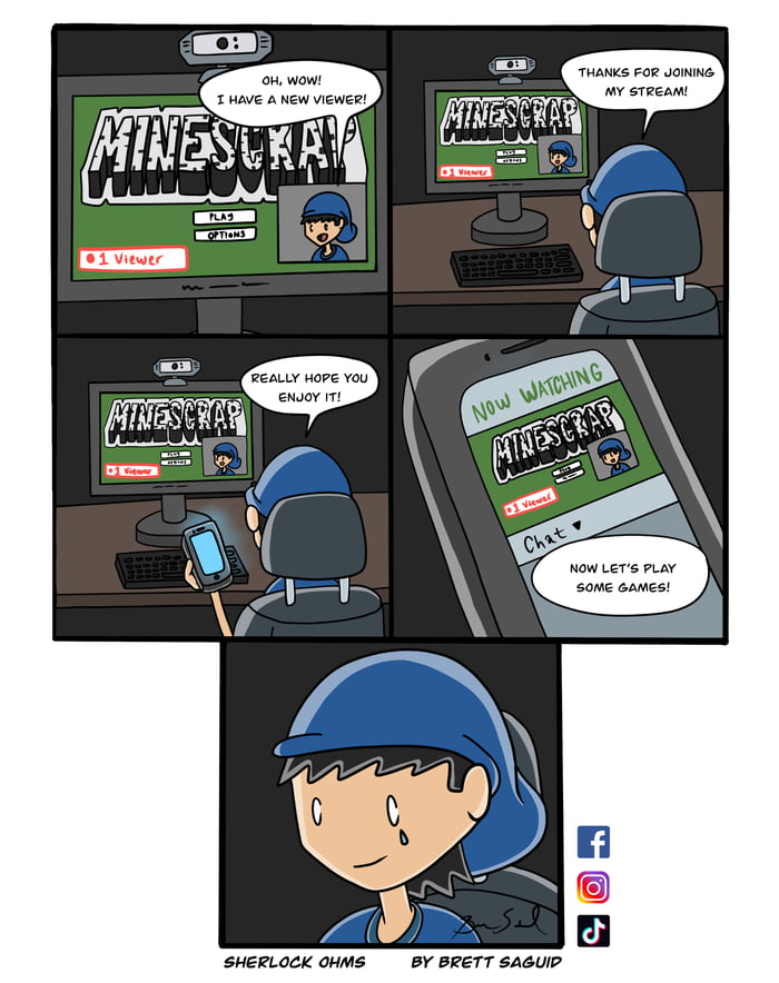 If you’re a small streamer, keep grinding you got this - 9GAG