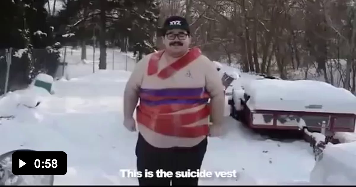 Dude wears a firecracker vest - 9GAG