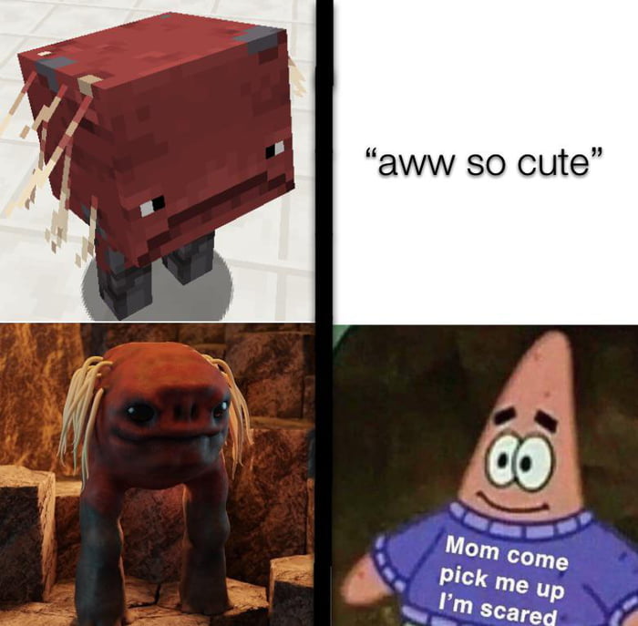 Minecraft striders irl be straight out of hell (literally) - 9GAG