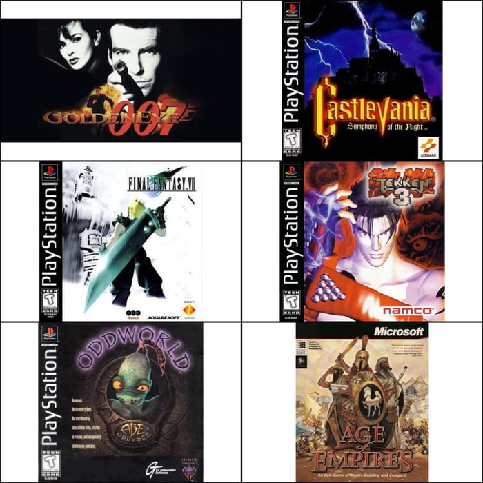 Some 1997 games. What's your favorite from these six? - 9GAG