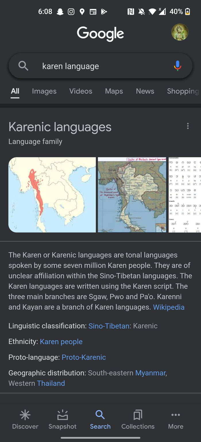 Karen Language - 9GAG