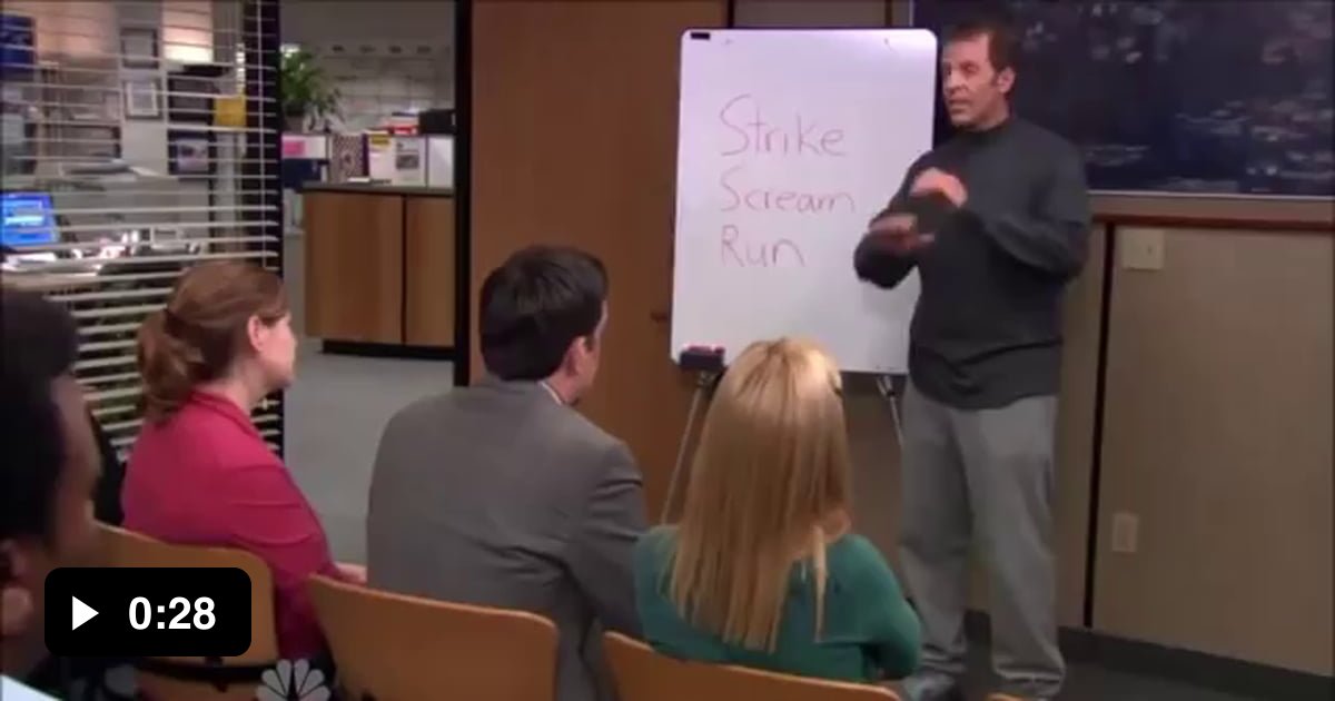 Hit, scream & run - 9GAG