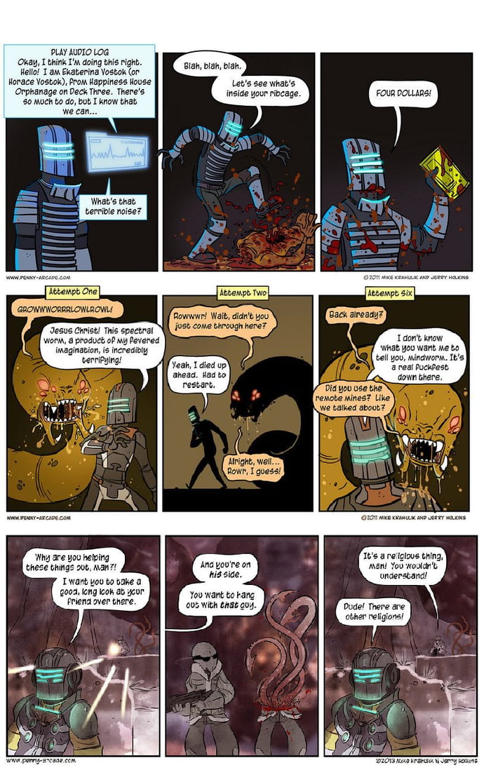 Dead Space is back! Here's a collection of comics by my favorite ...