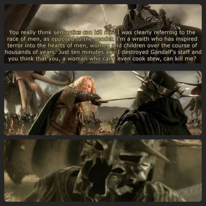 „I am no man“ - 9GAG