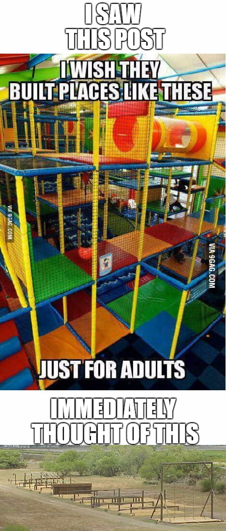 Obstacle course - 9GAG