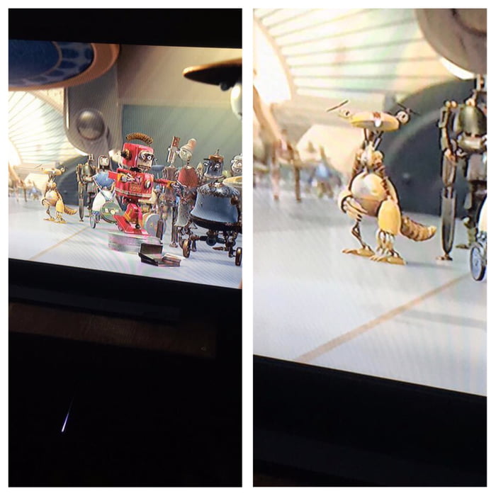 Was watching Disney Robots when I realized in the background they have a robot version of Sid ...