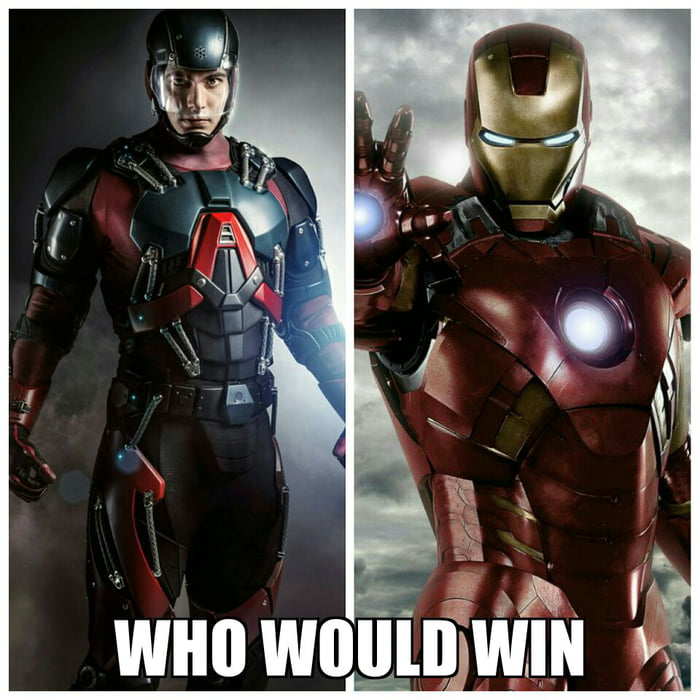 The Atom or Iron Man the ultimate showdown - 9GAG