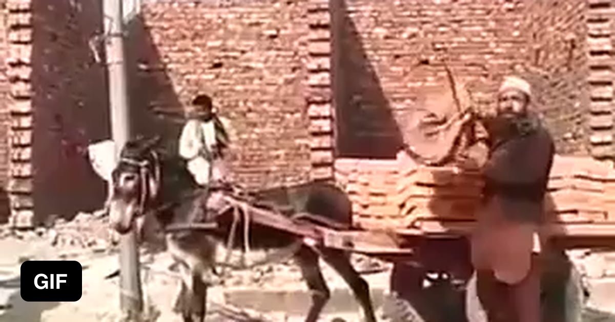 Unusual method of unloading - 9GAG