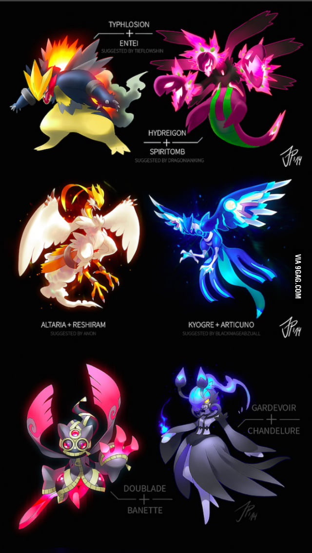 Pokemon fusions part 1/3 - 9GAG