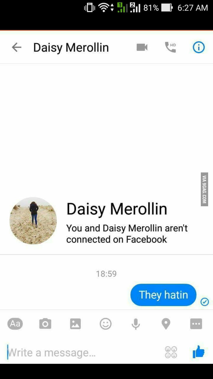 Daisy Merollin They hatin - 9GAG
