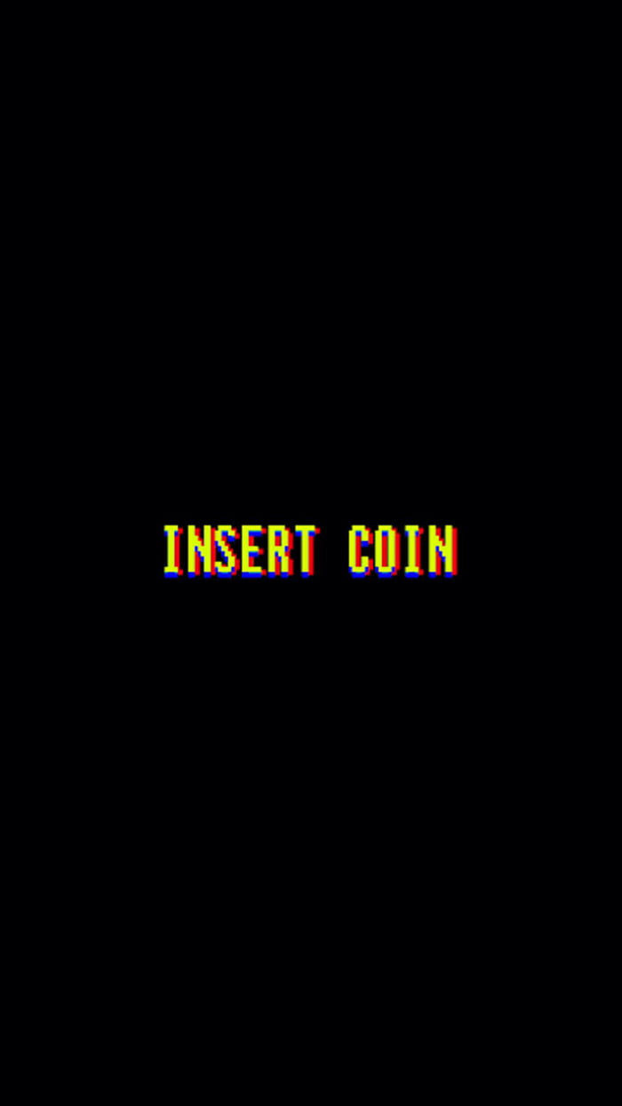 Insert coin lock screen wallpaper. - 9GAG