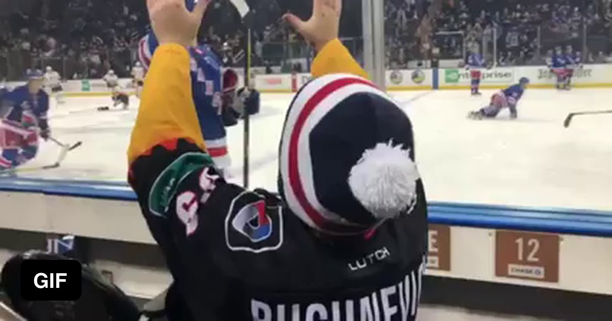 New York Ranger’s Pavel Buchnevich makes a kid with his old KHL jersey ...