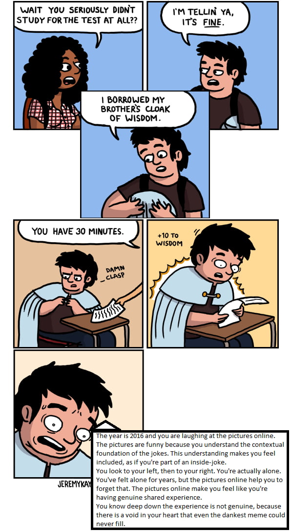 Cloak of Wisdom - 9GAG