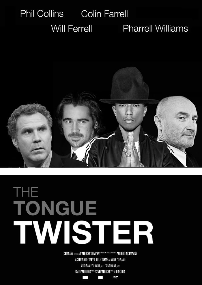 Ferrell, Pharrell, Farrell Colin and Collins in a Movie about Pharell ...