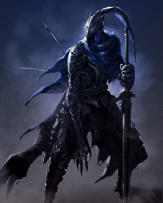 I love this art of the great Knight Artorias! - 9GAG