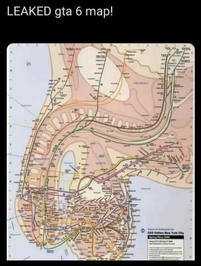 GTA 6 Map..!! - 9GAG