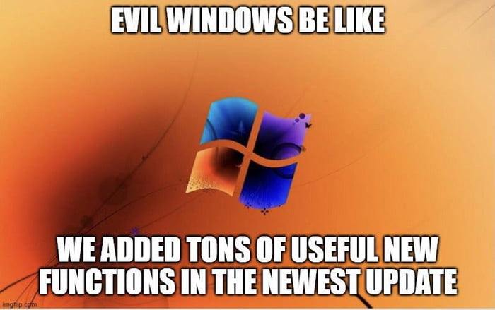 Evil Windows - 9GAG