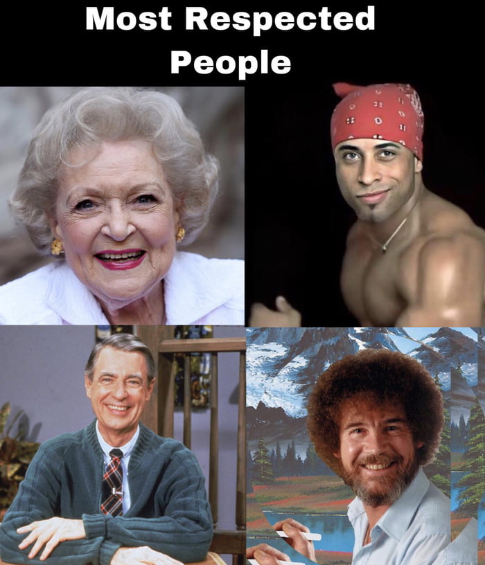 Most Respected People Starter Pack - 9GAG