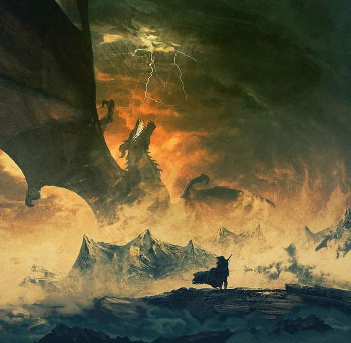 Ankalagon, the black. - 9GAG