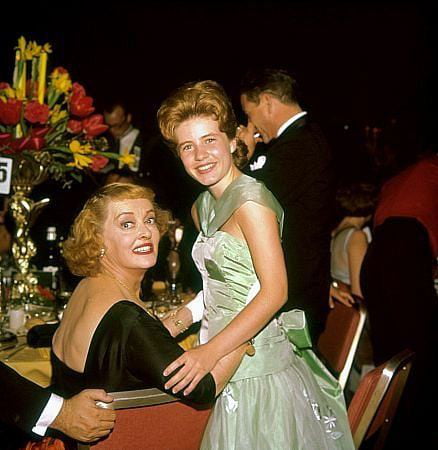 Bette Davis and Patty Duke at the 1963 Oscars, where Duke was nominated ...