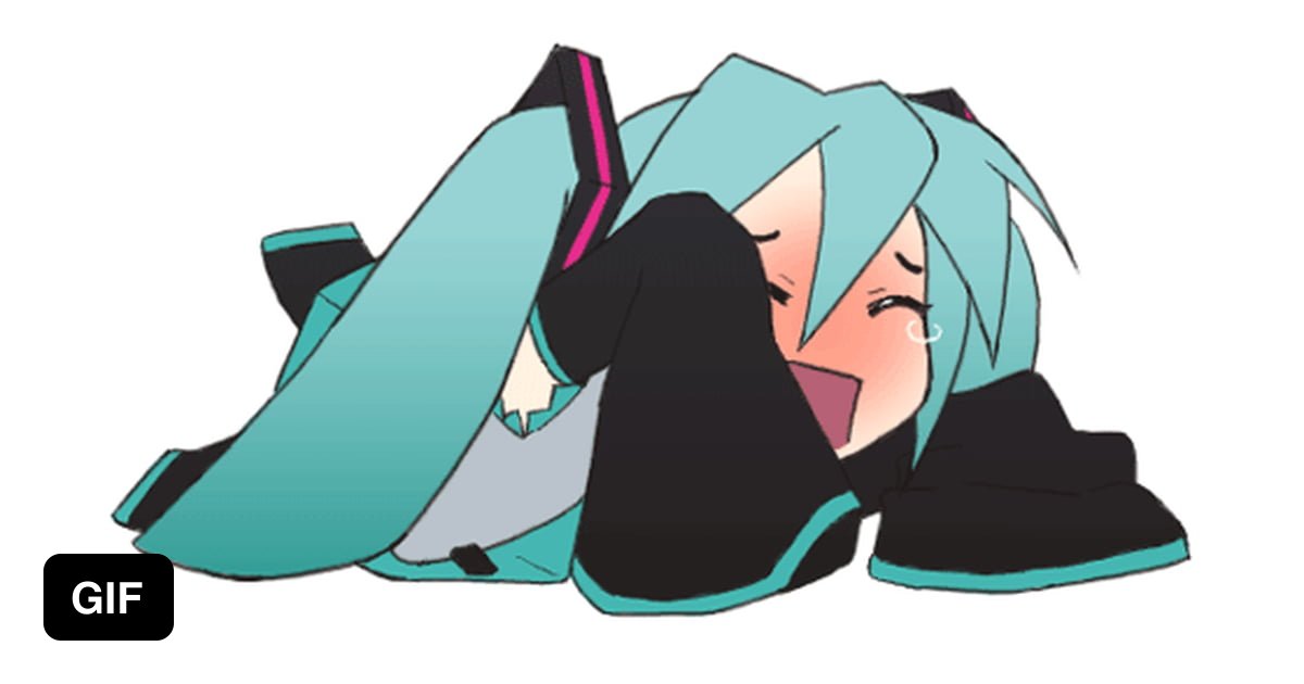 Tiny Miku throwing a tantrum - 9GAG