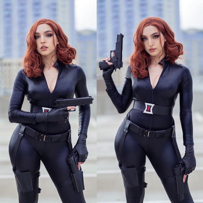 Missbricosplay as Black Widow - 9GAG