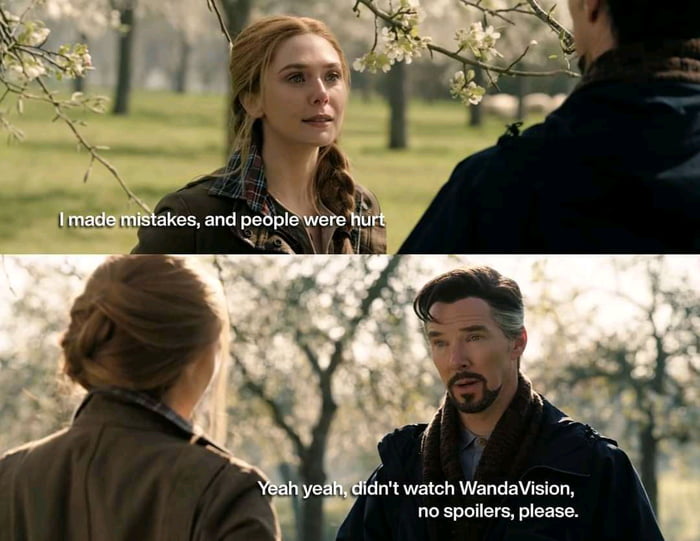 No spoilers, Wanda. - 9GAG