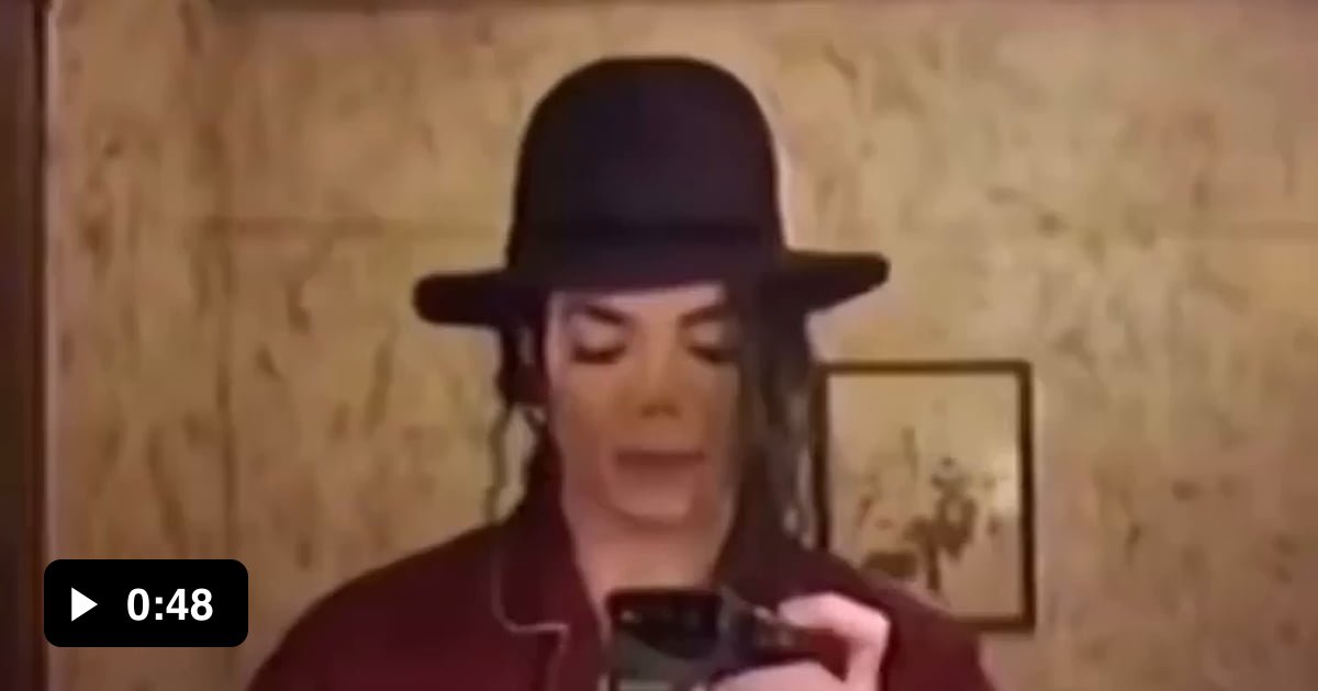 Michael Jackson selfie video from 1993 - 9GAG