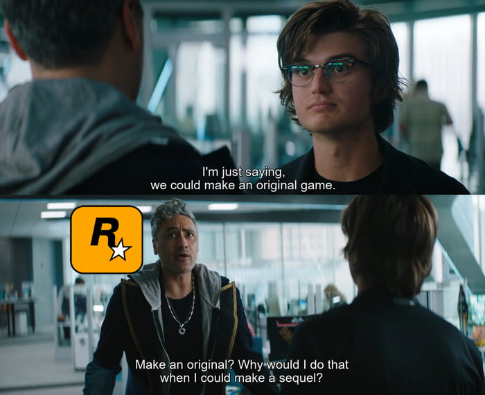 Goddamn it Rockstar - 9GAG