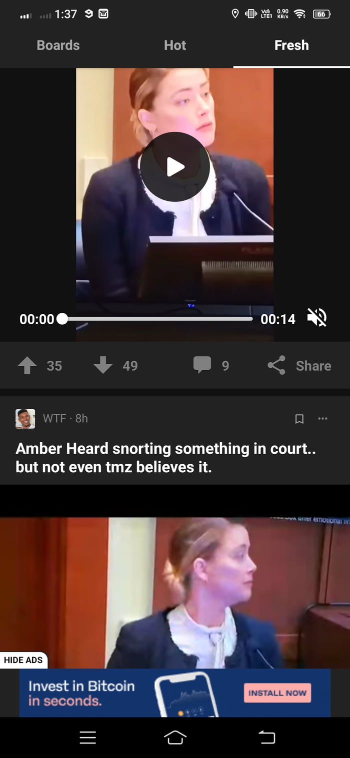 Here we go again ... wtf dude stop repostin . i hv seen amber heard on ...