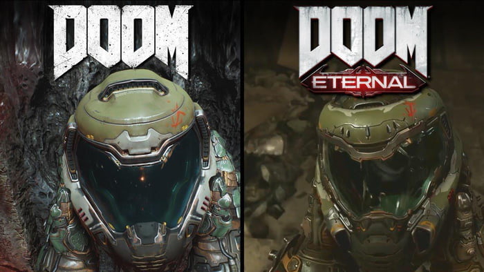 Doom 2016 vs Doom Eternal - 9GAG
