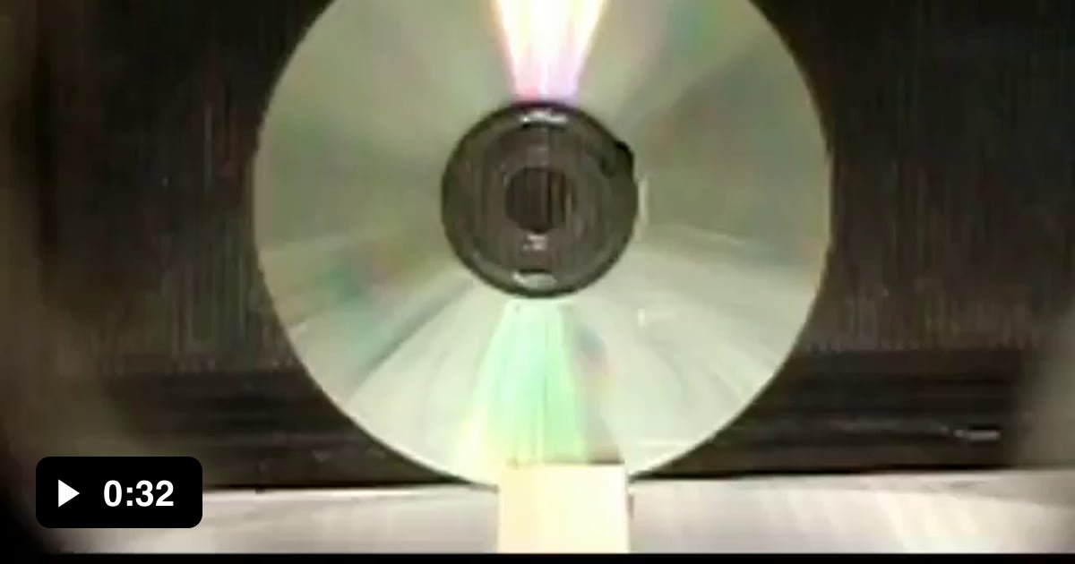 Microwaving a CD - 9GAG