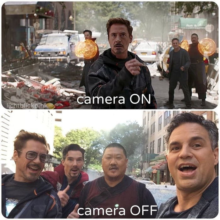 Camera off is better - 9GAG