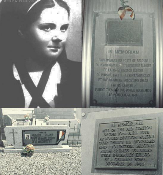 The Angel of Bastogne - Renee Lemaire. «Renee Lemaire was a Belgian nurse tending to the wounded ...