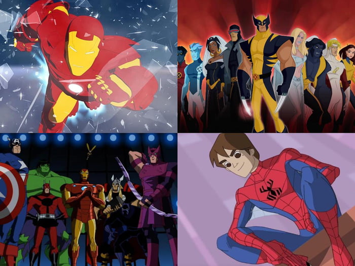 Late 2000s to early 2010s was the best era of Marvel Animation. - 9GAG