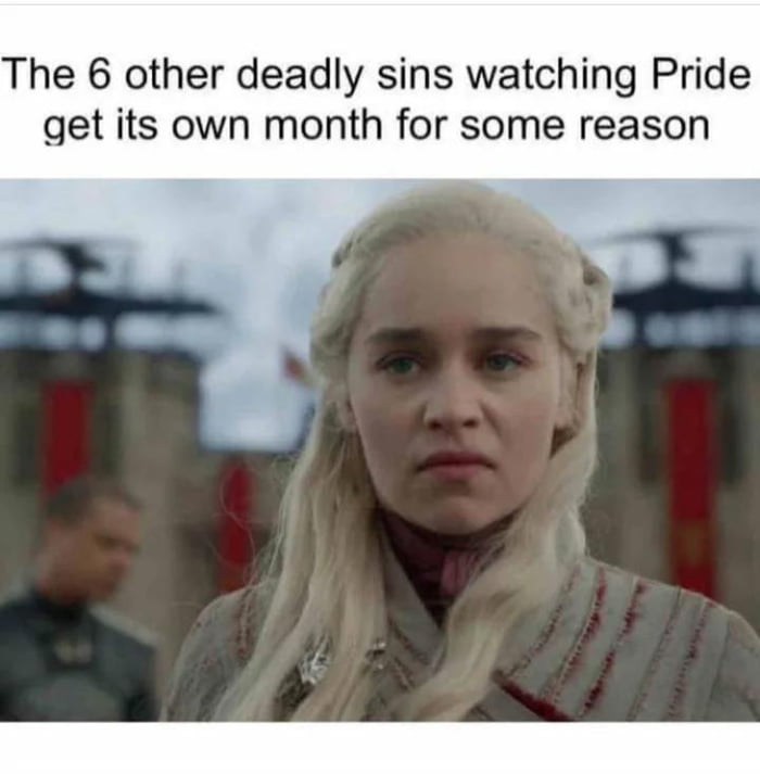 The other sins are feeling left out - 9GAG