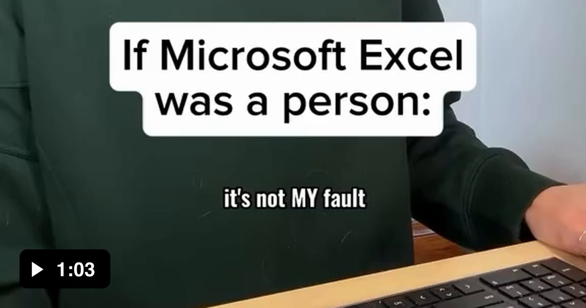 If Microsoft Excel was a person, it would definitely be this sassy and passive-aggressive. - 9GAG