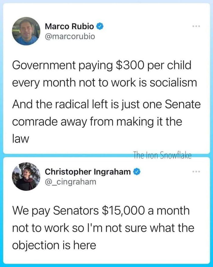 Senator math is different math. - 9GAG