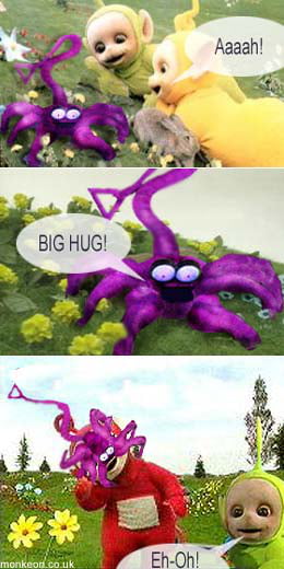 The Teletubbies - Alien crossover - 9GAG