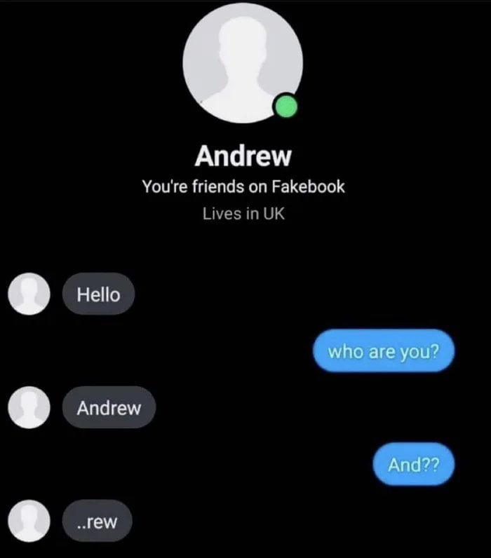 You've visited by Andrew - 9GAG