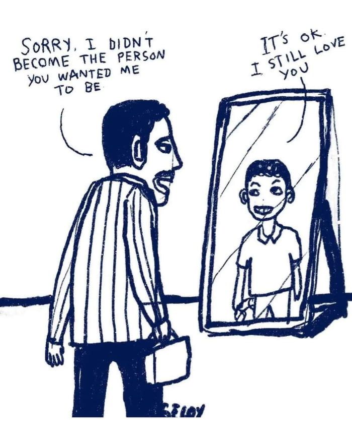 You never let anybody down. Life is hard and unexpected things happen ...