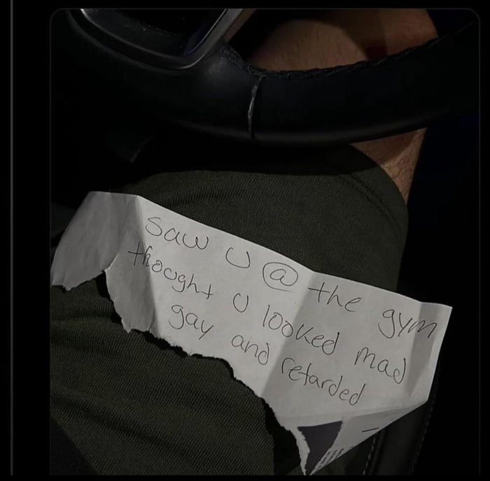 Note on the car - 9GAG